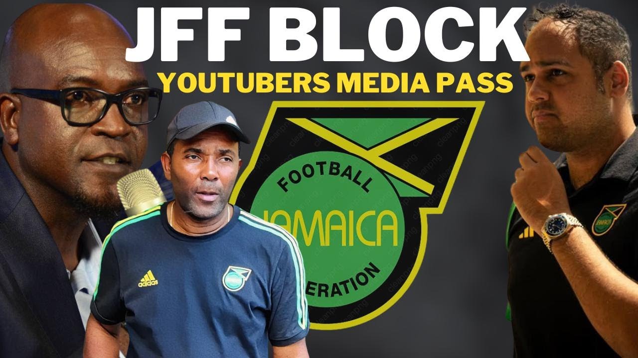JFF Block All YouTubers Media Pass From Reggae Boyz Game! Roy Simpson ...