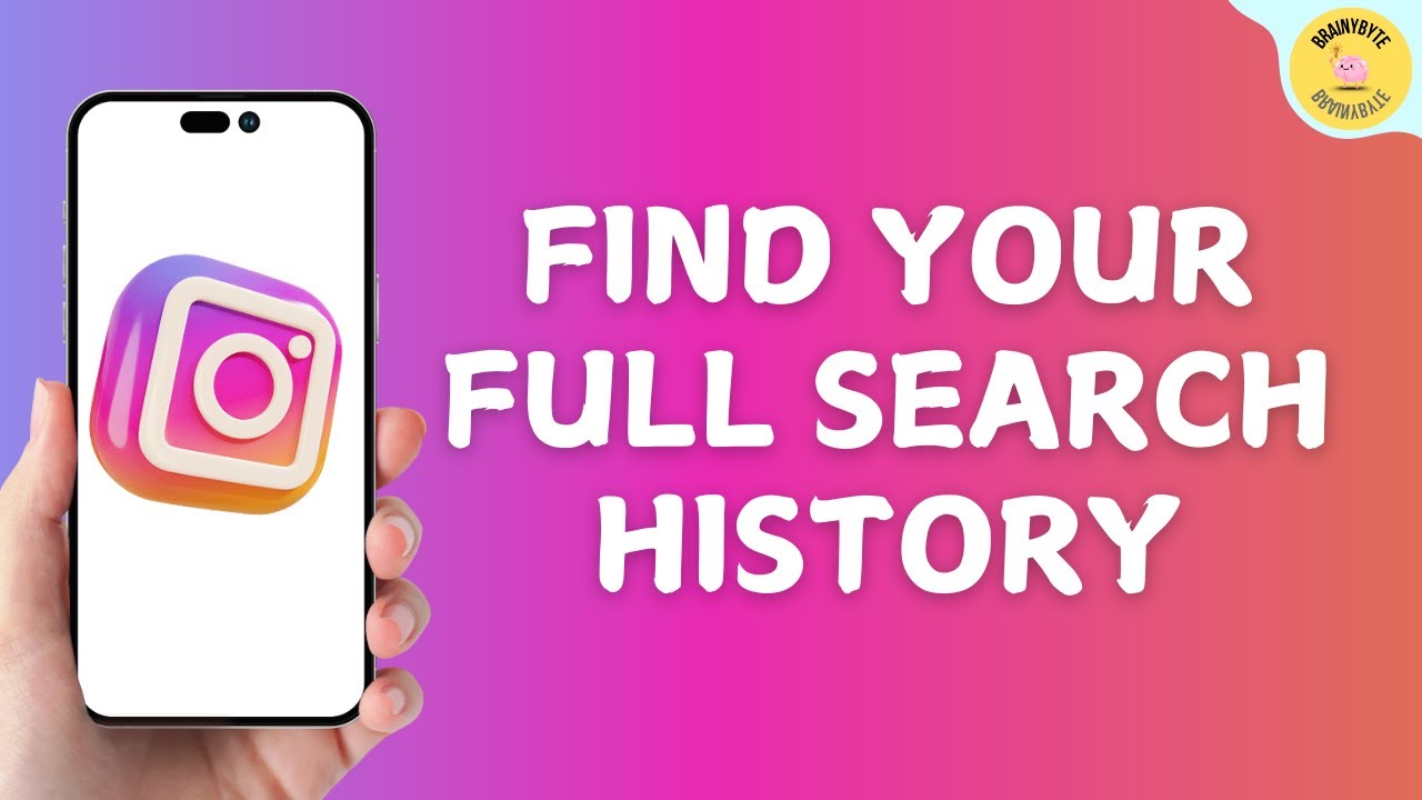 How To Find Your Full Instagram Search History - YouTube