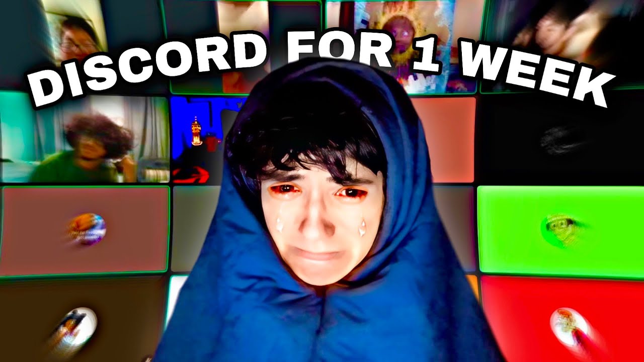 Spending 1 WEEK in a Discord VC - YouTube