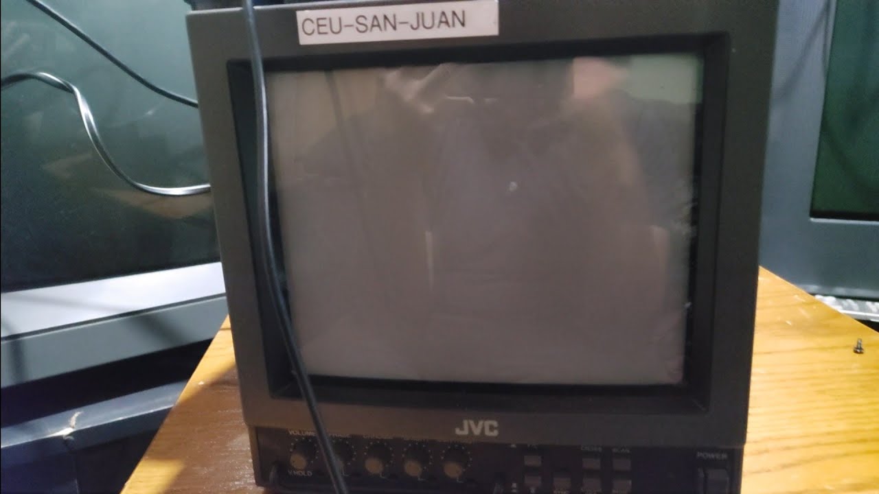 JVC TM-900SU CRT Monitor Overview and Screen Adjustments - YouTube