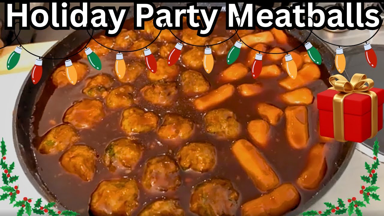 How To Make Barbecue Meatballs Taste Delicious - YouTube