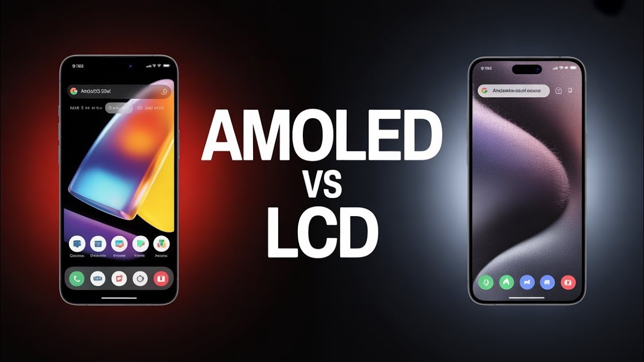 “AMOLED vs LCD Display | Simple Hindi Me Full Difference Explained ...