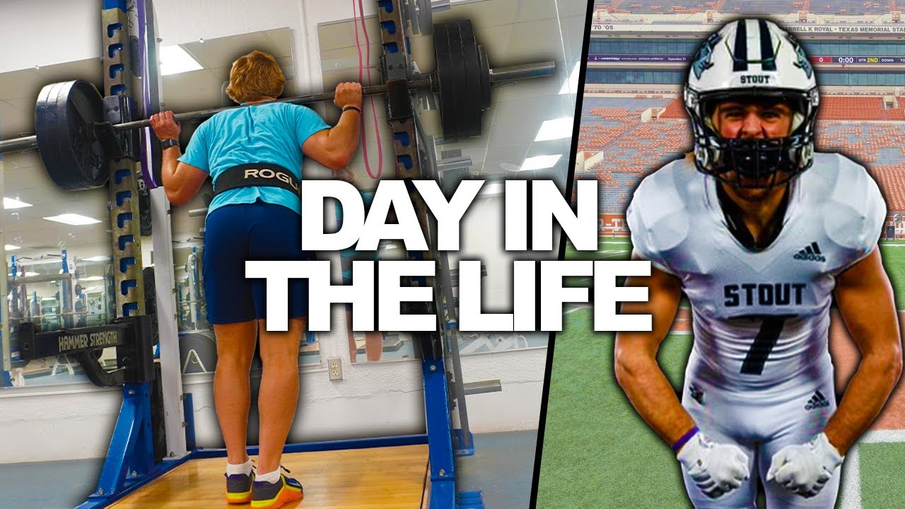 Day in the Life: D3 College Football Player - YouTube