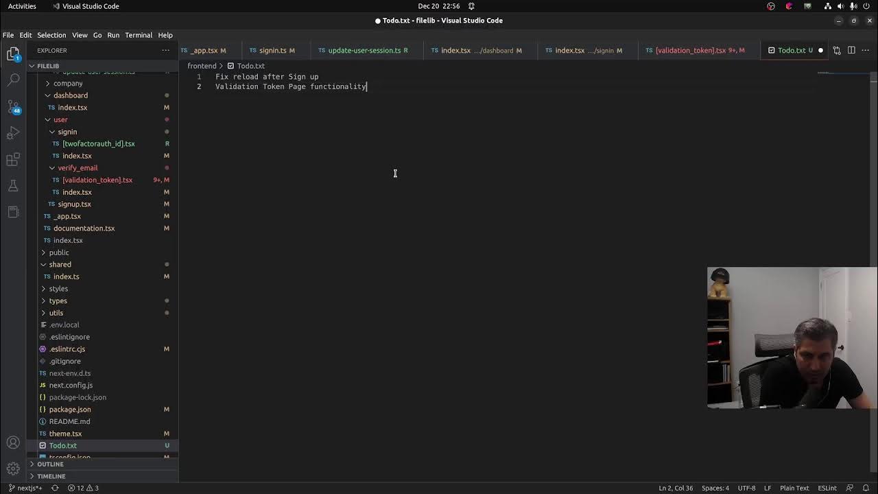 Signup Page And Email Verification Nextjstypescriptpythondjango Project Upgrade Api Dev