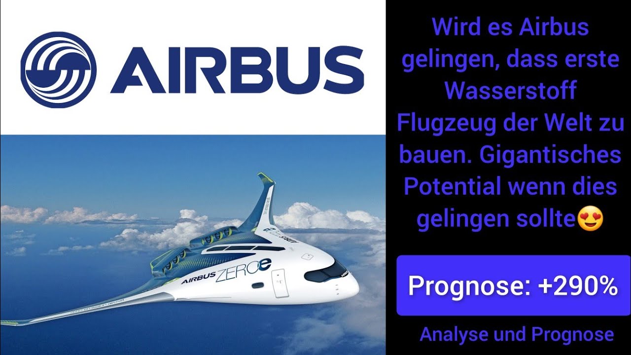 Airbus Kann man als erstes Wasserstoff Flugzeuge entwickeln ...