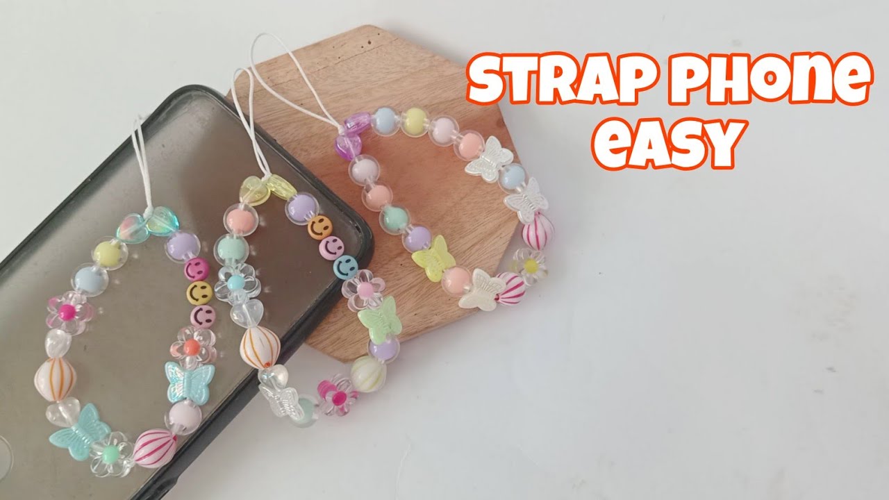 DIY GANTUNGAN HP LUCU | STRAP PHONE EASY - YouTube