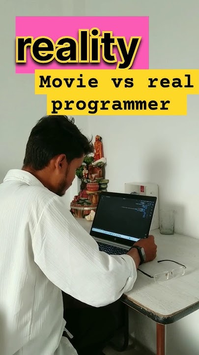In movie vs real programmer | whatsaap status for programmer | emotional short for coder - YouTube