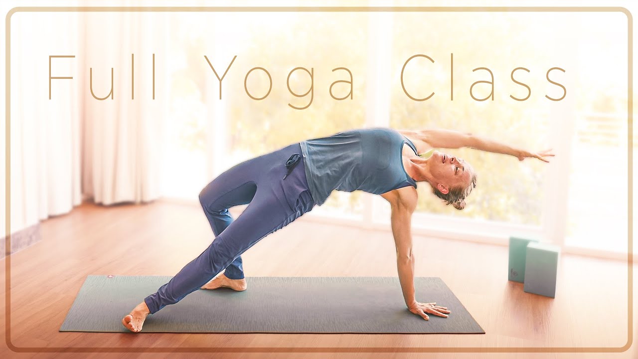 Full Body Yoga Flow into the Wild Thing - Full Yoga Class - YouTube