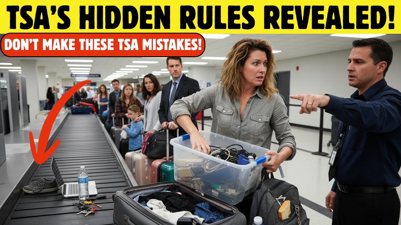 12 Travel Mistakes TSA Agents Will NEVER Tell You About - YouTube