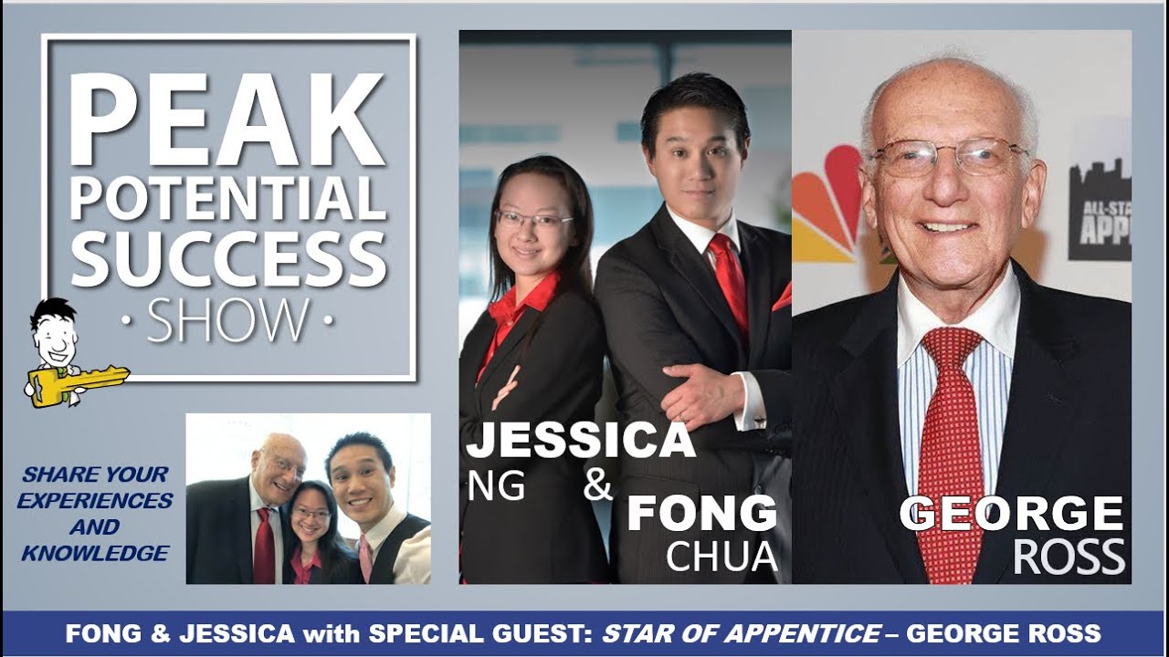 GEORGE ROSS Celebrity Apprentice Judge, w/Fong&Jessica - PPSS #52 ...