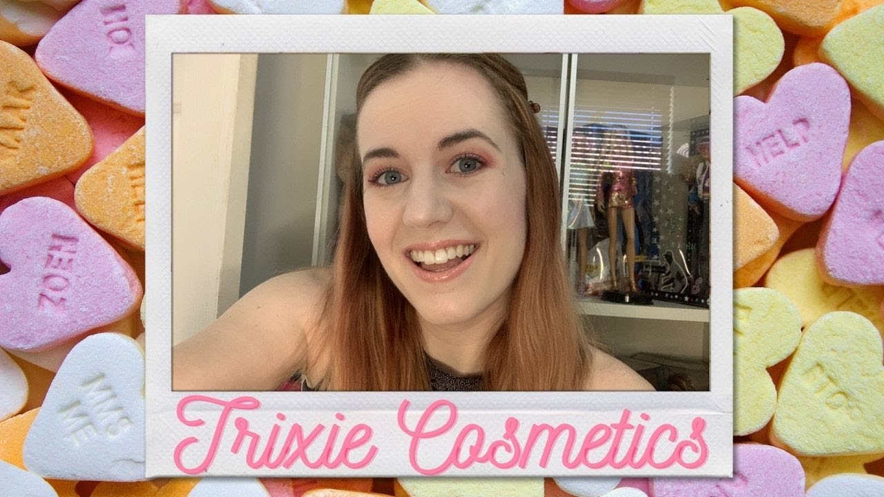 FULL FACE USING TRIXIE COSMETICS - YouTube