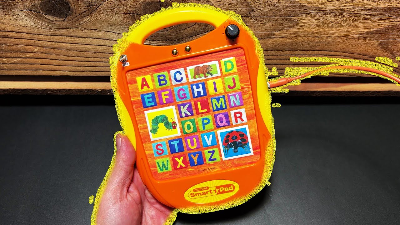 Circuit Bent My First Smart Pad Toy - Eric Carle Edition - Drone ...