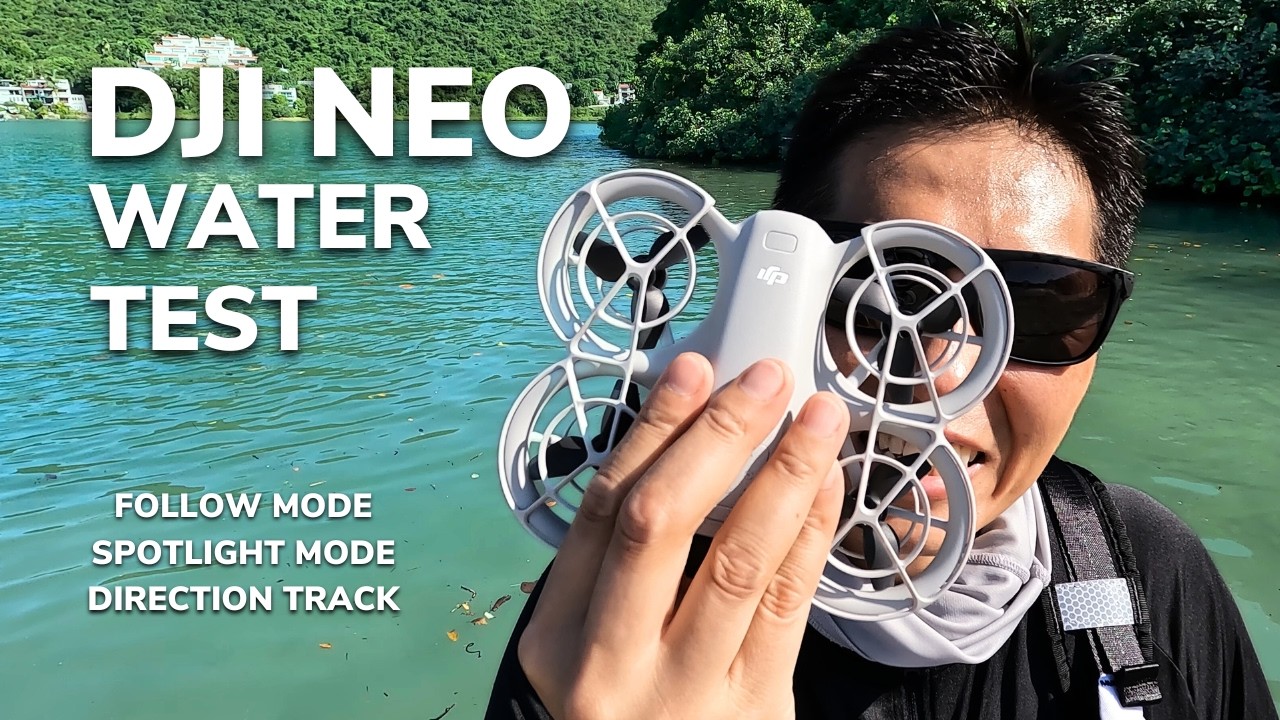 DJI NEO Water Test - Does it work? - YouTube