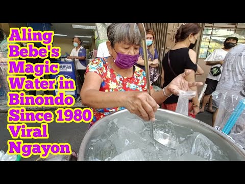 Aling Bebe's Magic Water Since 1980 | Viral Gulaman in Binondo | Clear ...