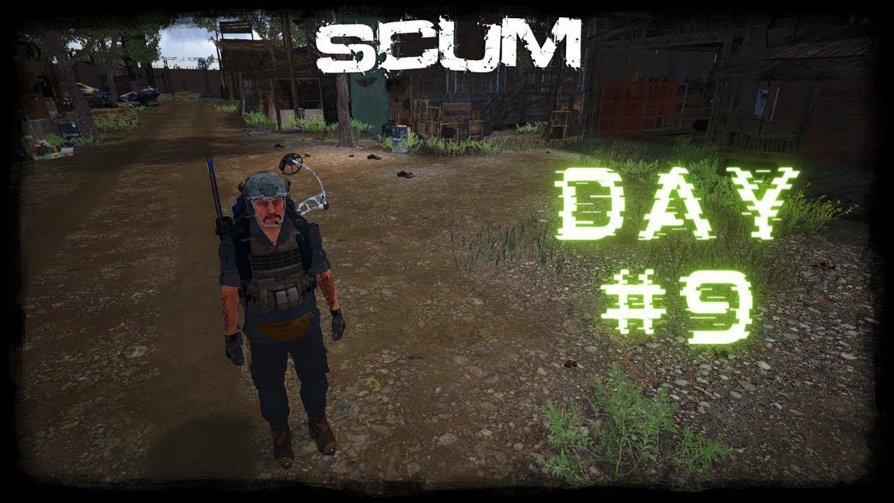 День #9 внезапно [SCUM The Horde 0.95] - YouTube