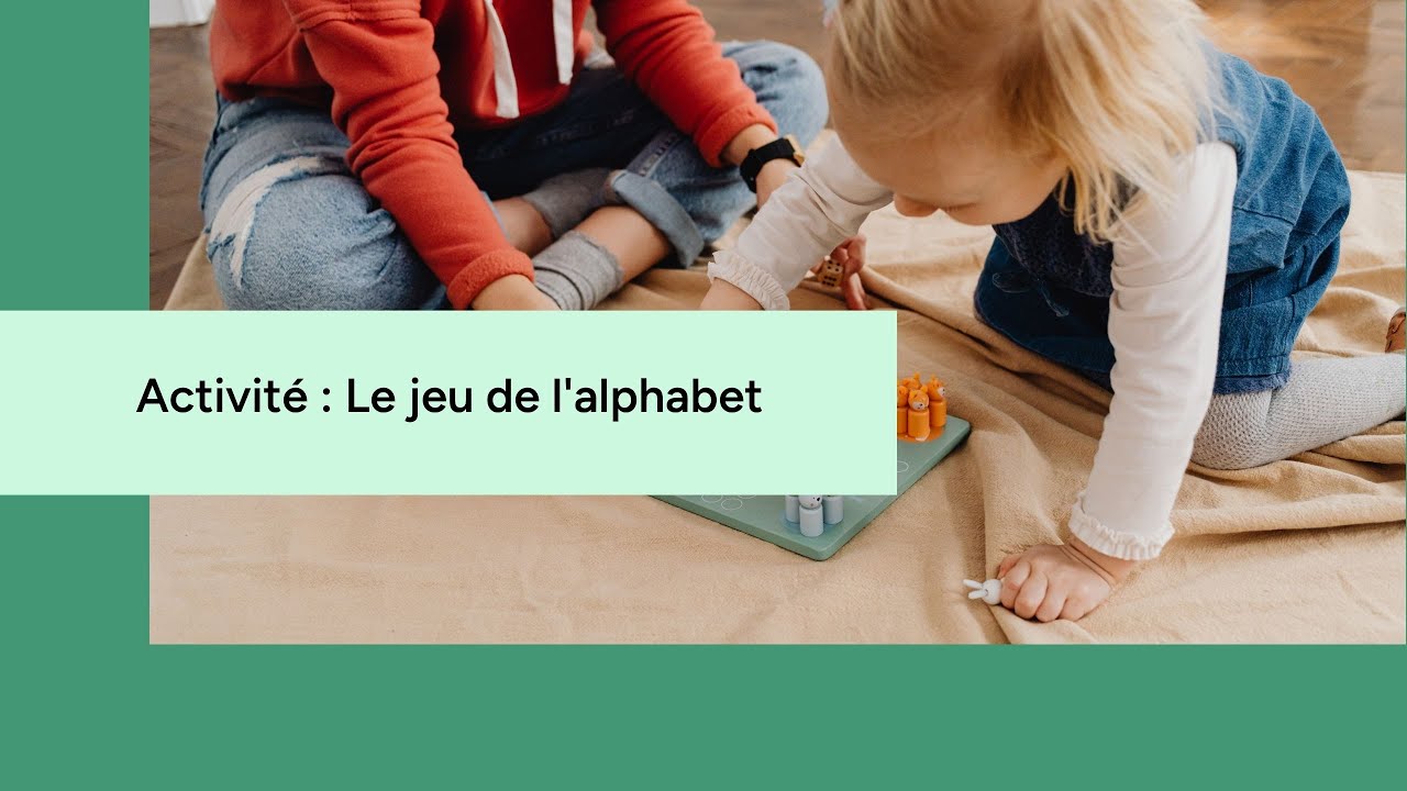 Le jeu de l'alphabet - YouTube