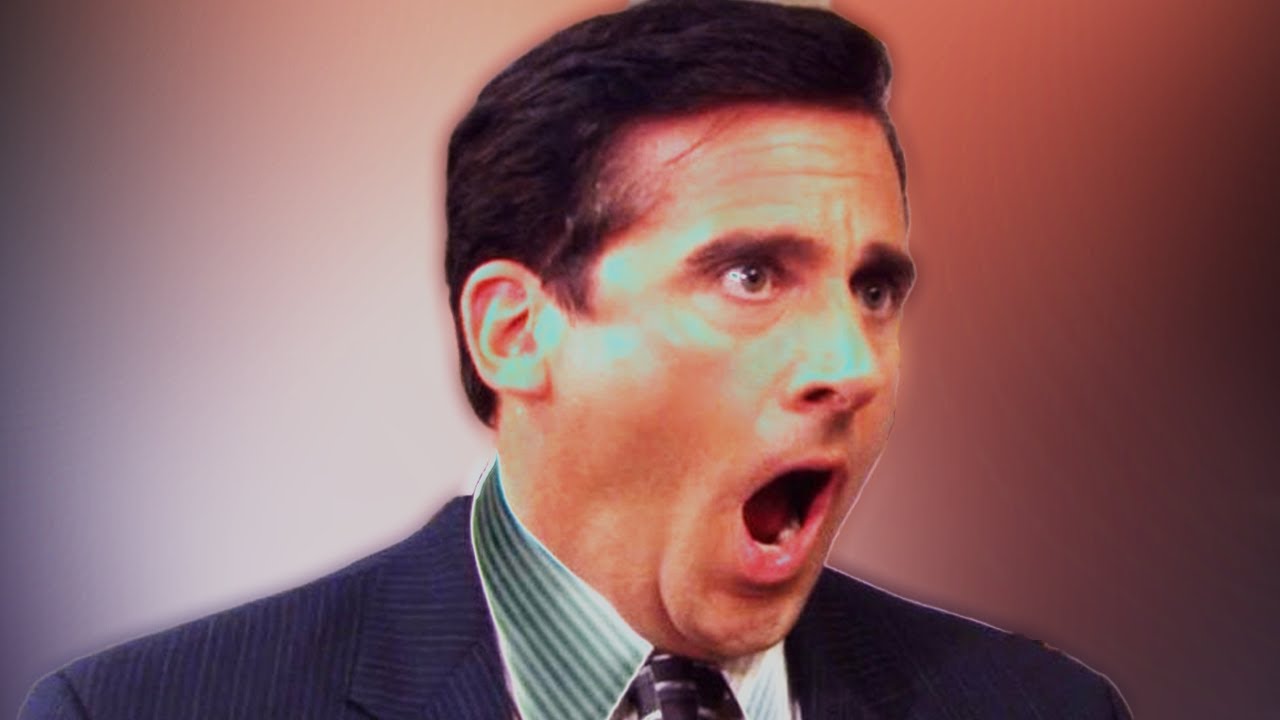Michael Scott Screams Then Disappears like my dad - YouTube