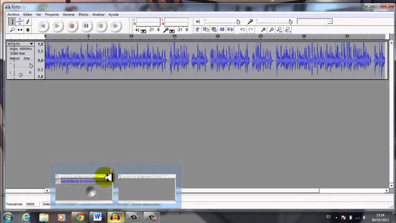 COMO HACER EFECTO DE RADIO CON EL AUDACITY - YouTube