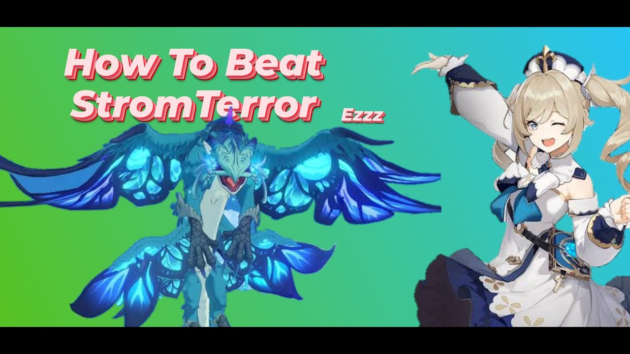 Cara Mengalahkan StromTerror Dvalin Dengan Mudah - GENSHIN IMPACT - YouTube