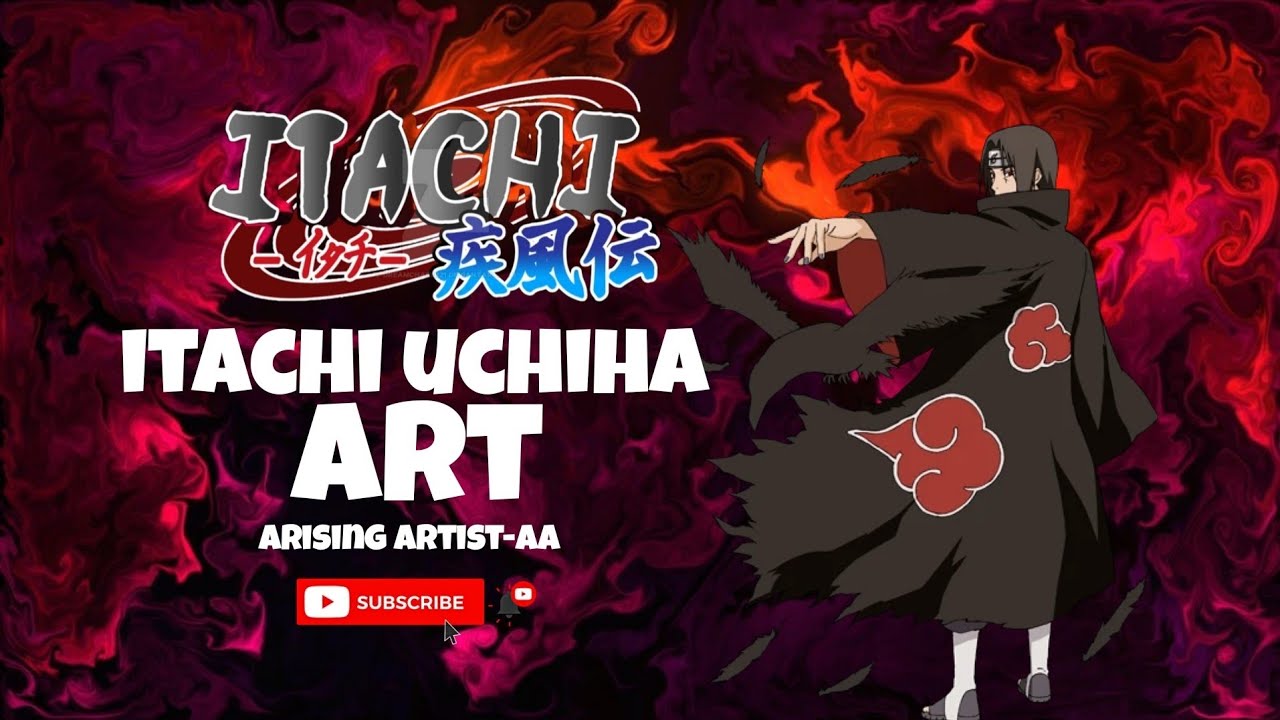 how to make drawing easy (draw Itachi Uchiha) | @ArisingArtist-AA ...