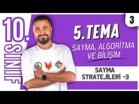Tablo - Çizge Yöntemi | Sayma Stratejileri 3 | 10.Sınıf Matematik 5.Tema Sayma, Algoritma ve Bilişim