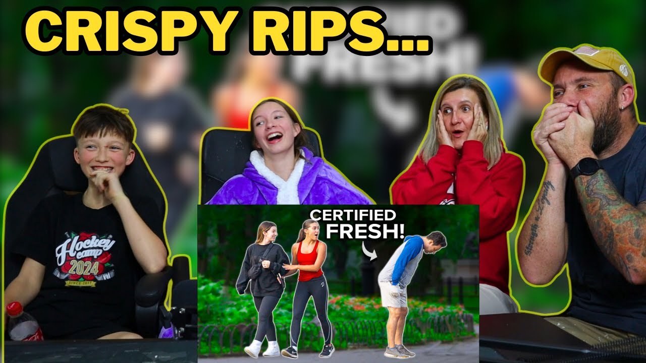 Graham Family Reacts Fart Prank in Central Park - YouTube