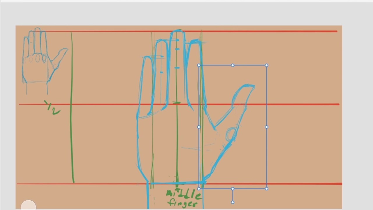 Life Drawing - How to draw the Hands - YouTube