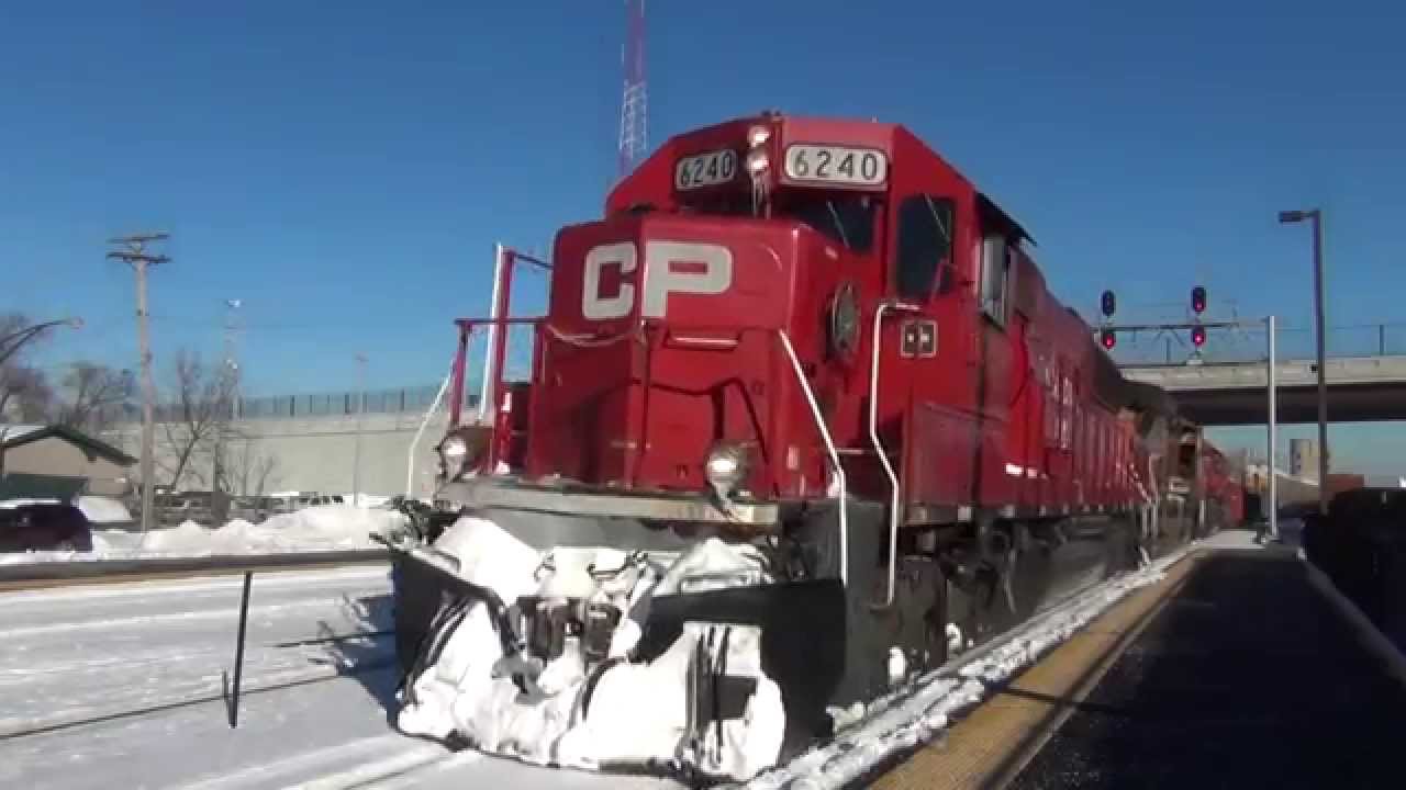 CP 6240 West at Hanson Park 2/2/15 (HD) - YouTube