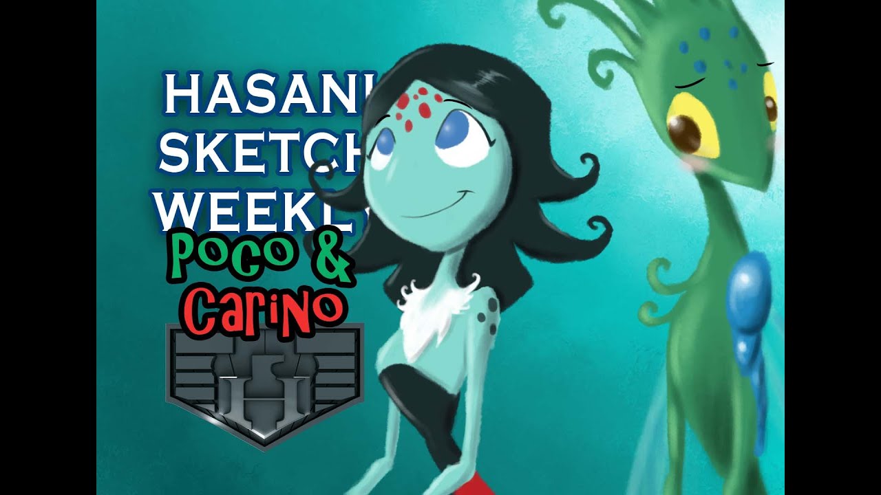 POCO AND CARINO: HASANI SKETCH WEEKLY Hasani Walker - YouTube