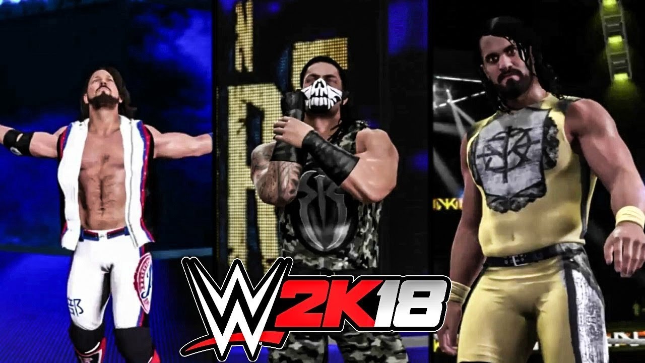 WWE 2K18 ALL SUPERSTARS ENTRANCES (Including All LEGENDS & Attires ...