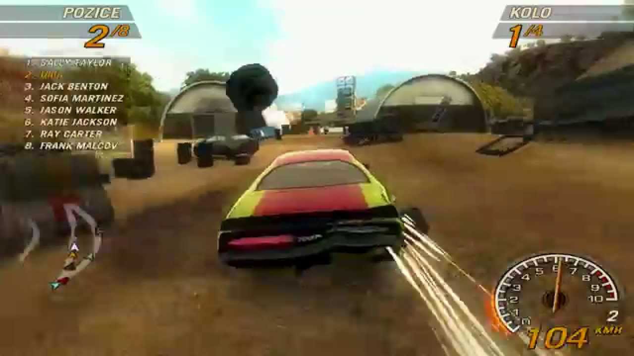 FlatOut 2 - All Destroyed - Bullet GT - [HD] - YouTube