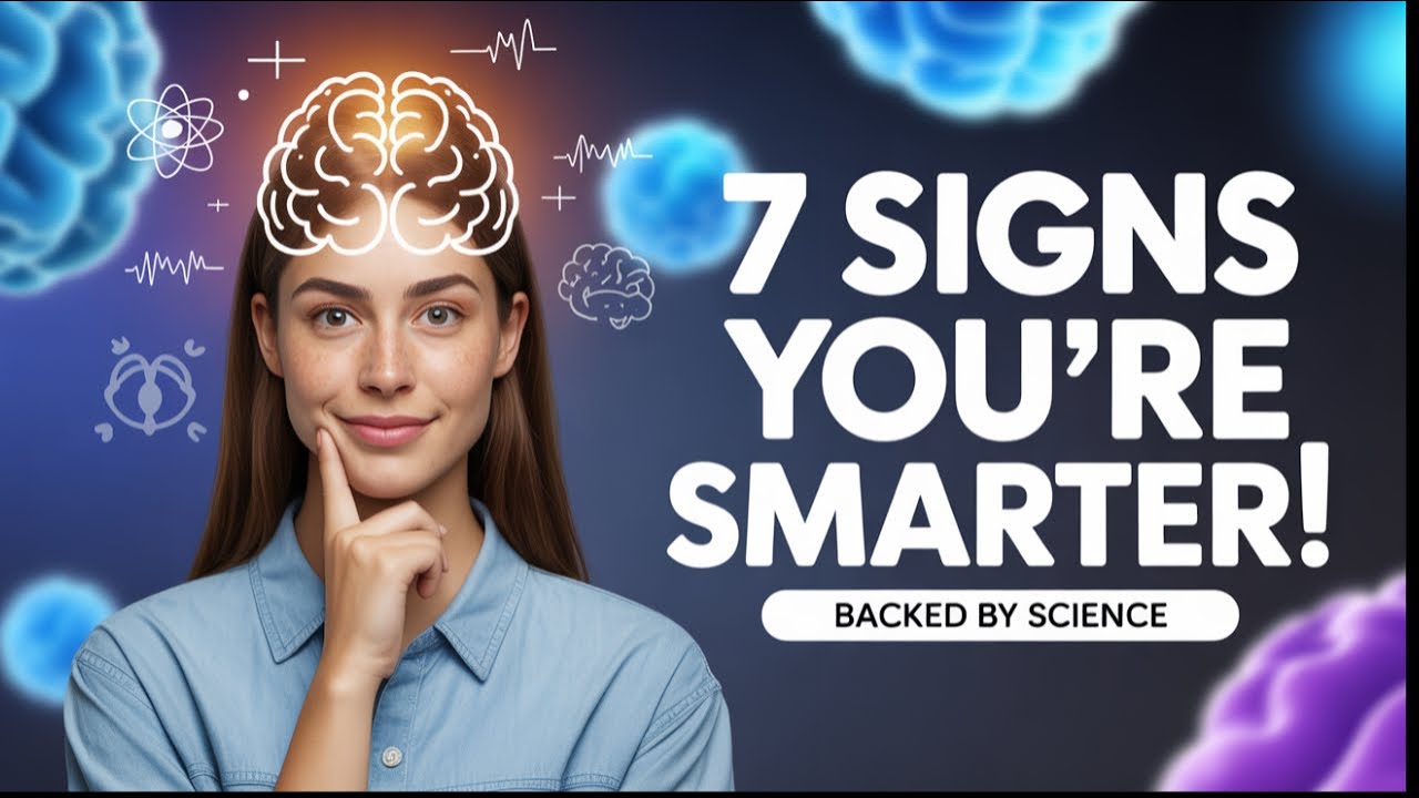 7 Signs You’re Smarter Than You Think (Backed by Science) - YouTube