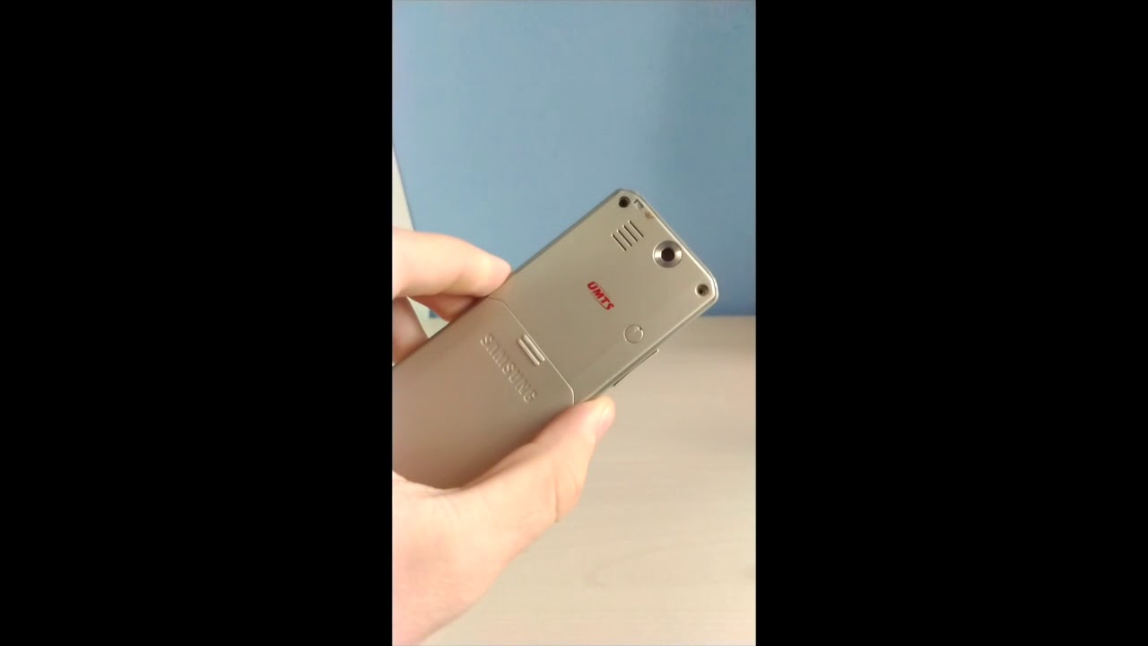 Samsung SGH-Z150 incoming call - YouTube