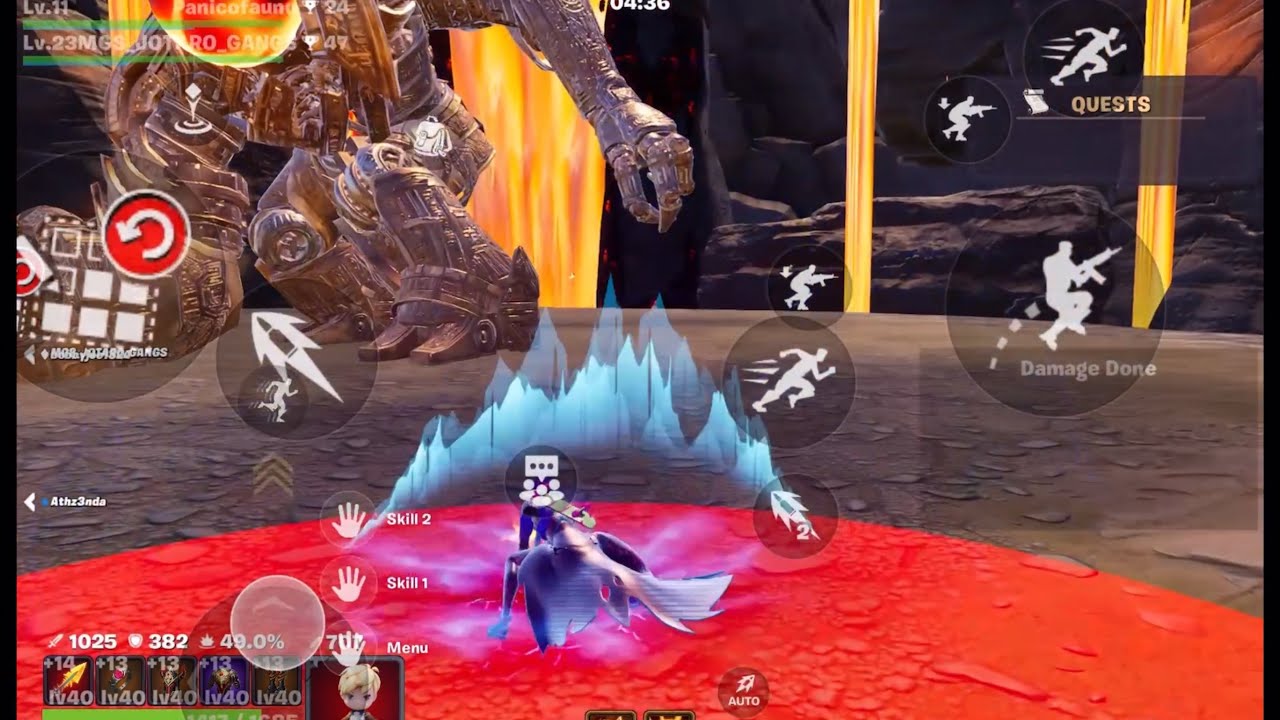 Fort Knight Legends - Solo (Hell) Ancient Valley 1:05 w/ 0:59 rollover ...