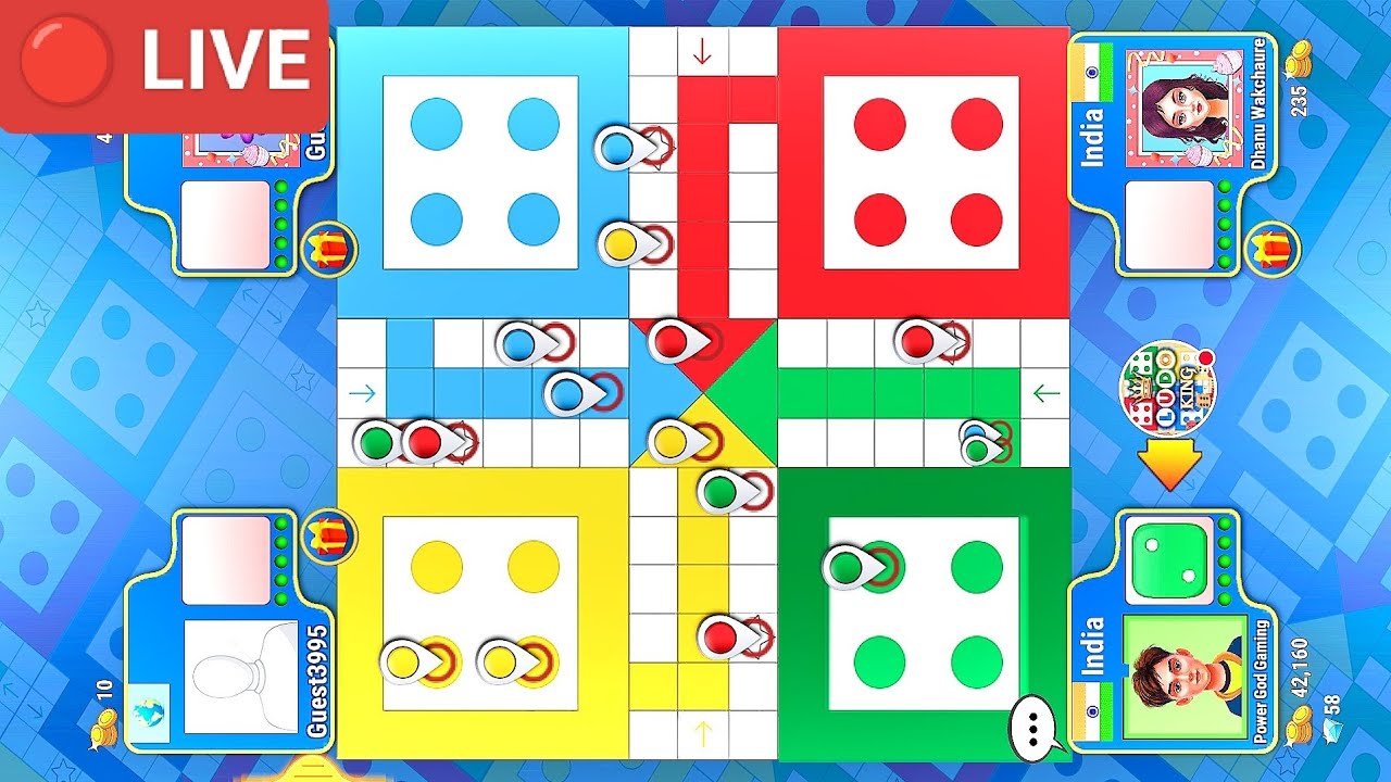 Ludo King-Play With Friends || Ludo King Live | Live Ludo games | Lodo ...