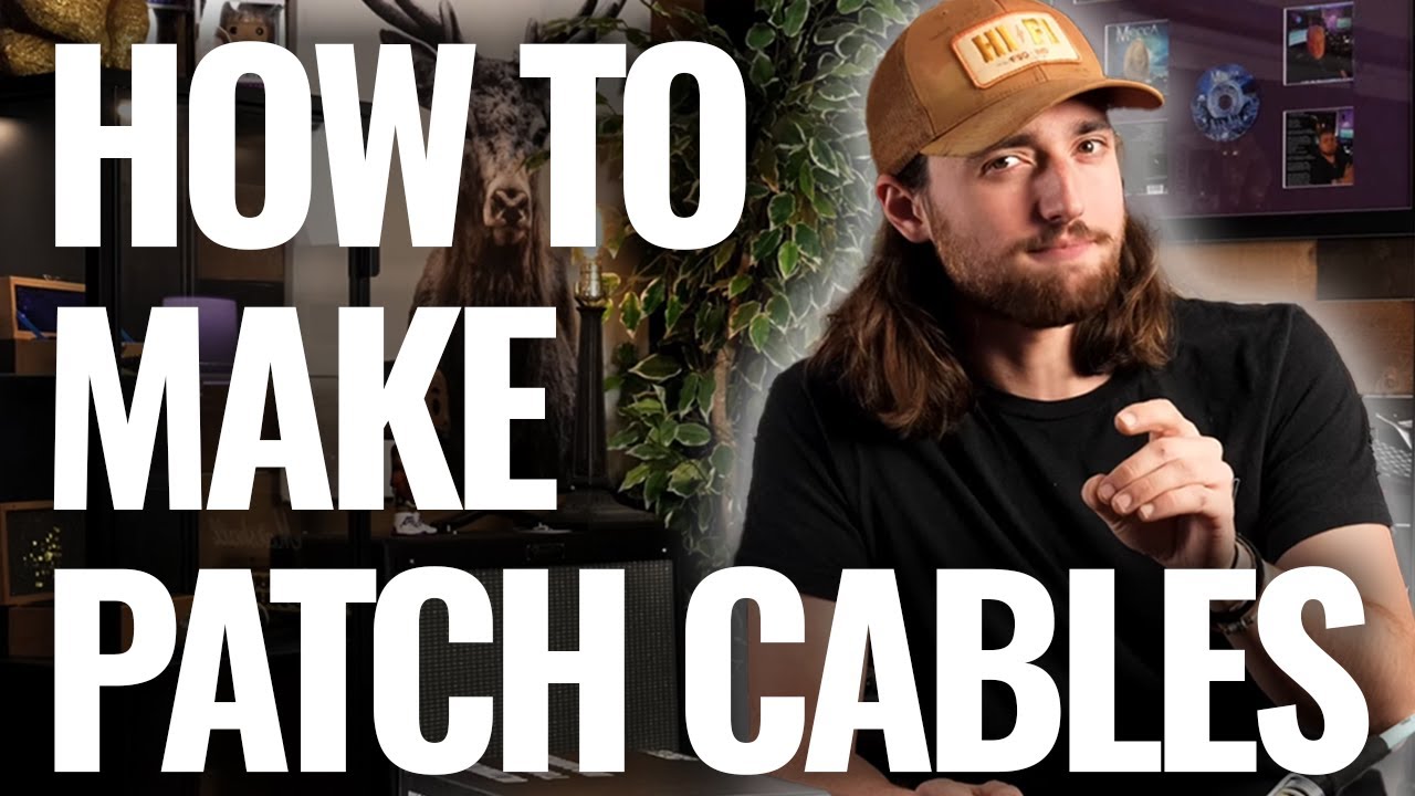 How To Make Your Own Patch Cables | Best Damn Cable Co. - YouTube