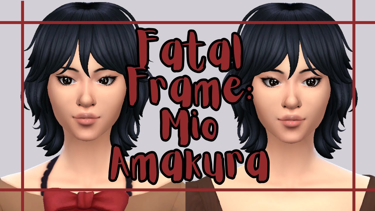 🎃 Halloween 2022: Mio Amakura - Fatal Frame 2 // Sims 4 + CC // Create ...