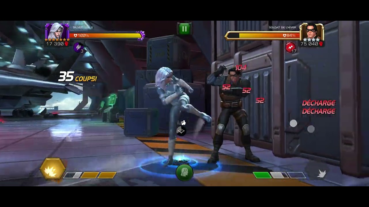 testing the newly buffed silver sable #mcoc #buffed - YouTube