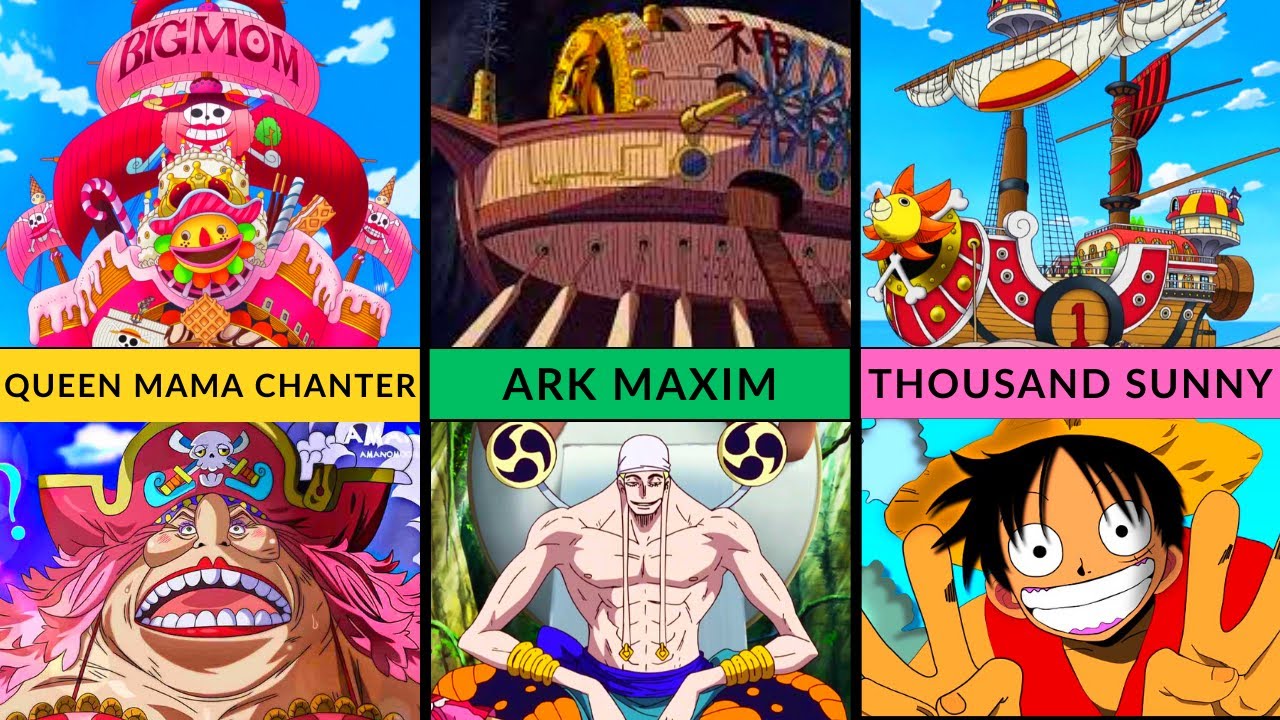 One Piece Brand New Pirate Ships - YouTube