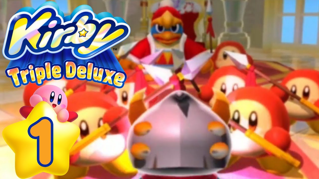 Kirby Triple Deluxe #1 König Dedede wurde entführt! - YouTube