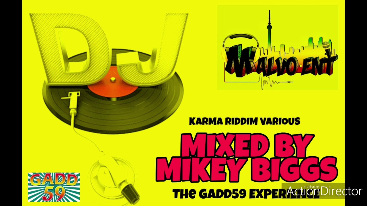KARMA RIDDIM VARIOUS ARTISTES MIXED BY MIKEY BIGGS /GADD59 INC ...