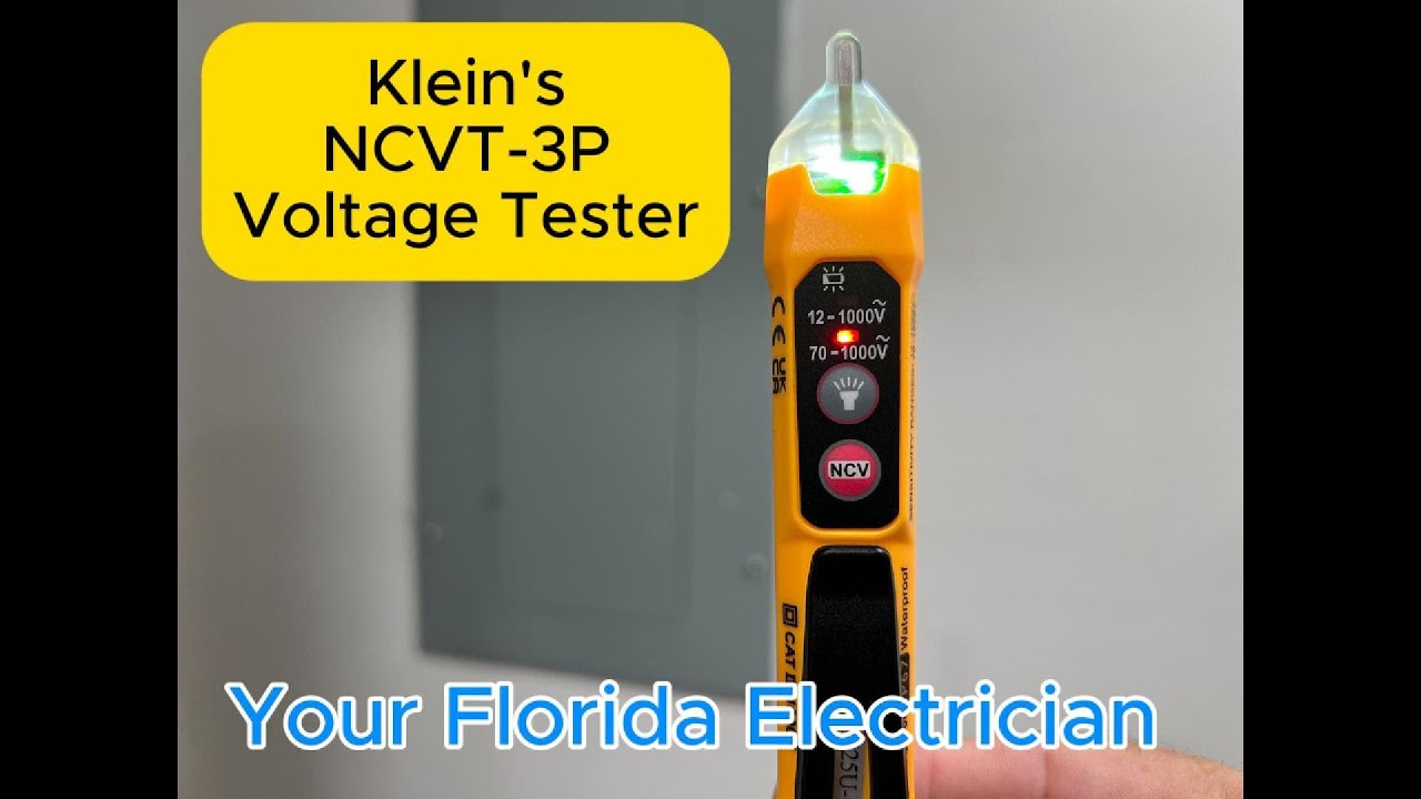 Klein's NCVT 3P Voltage Tester | A "Tick" tester worth having - YouTube