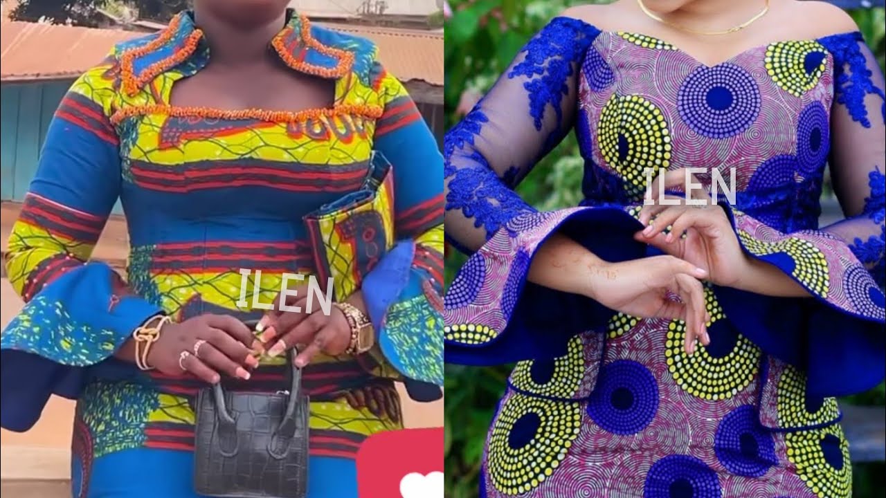 African Fashion: African Wax Prints Dress Styles |Ankara Bubu Gown ...