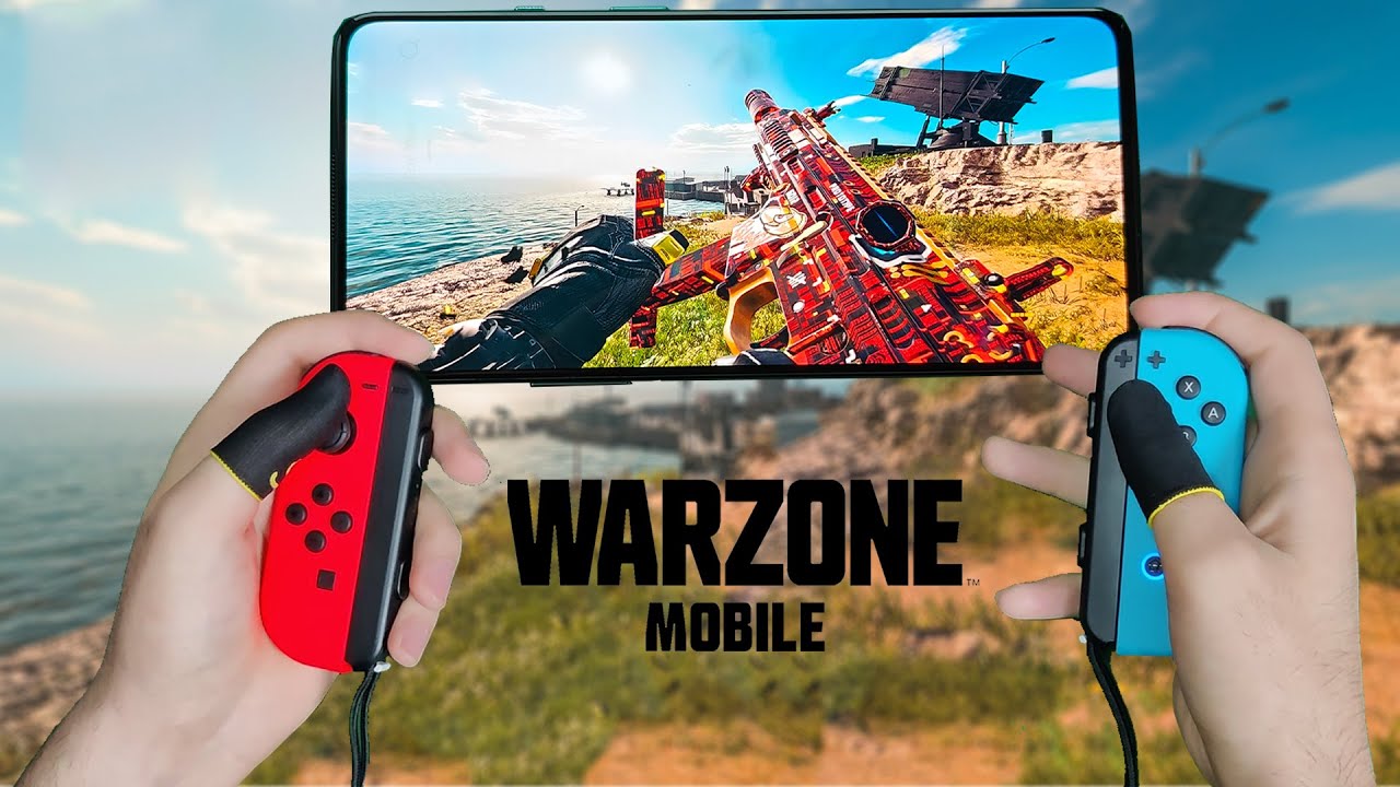 WARZONE MOBILE GYRO CONTROLLER HANDCAM GAMEPLAY - YouTube