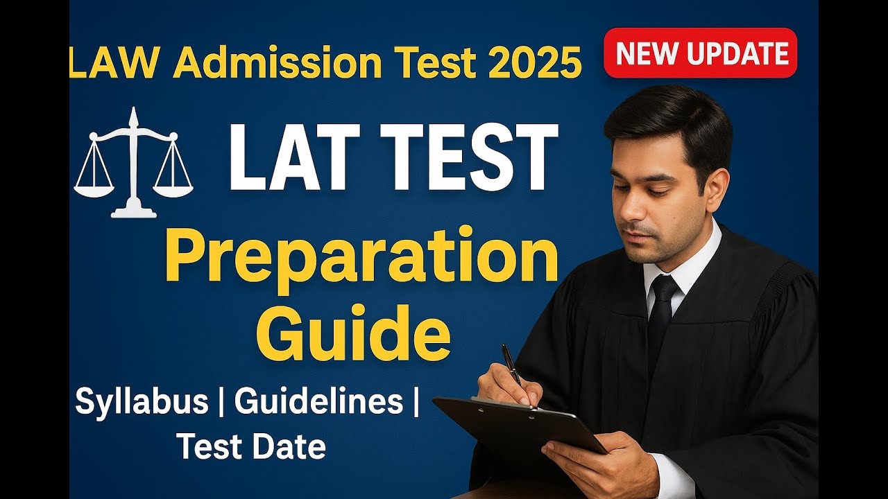 LAT Test 2025 | LAW Admission Test Preparation | Syllabus, Guidelines ...
