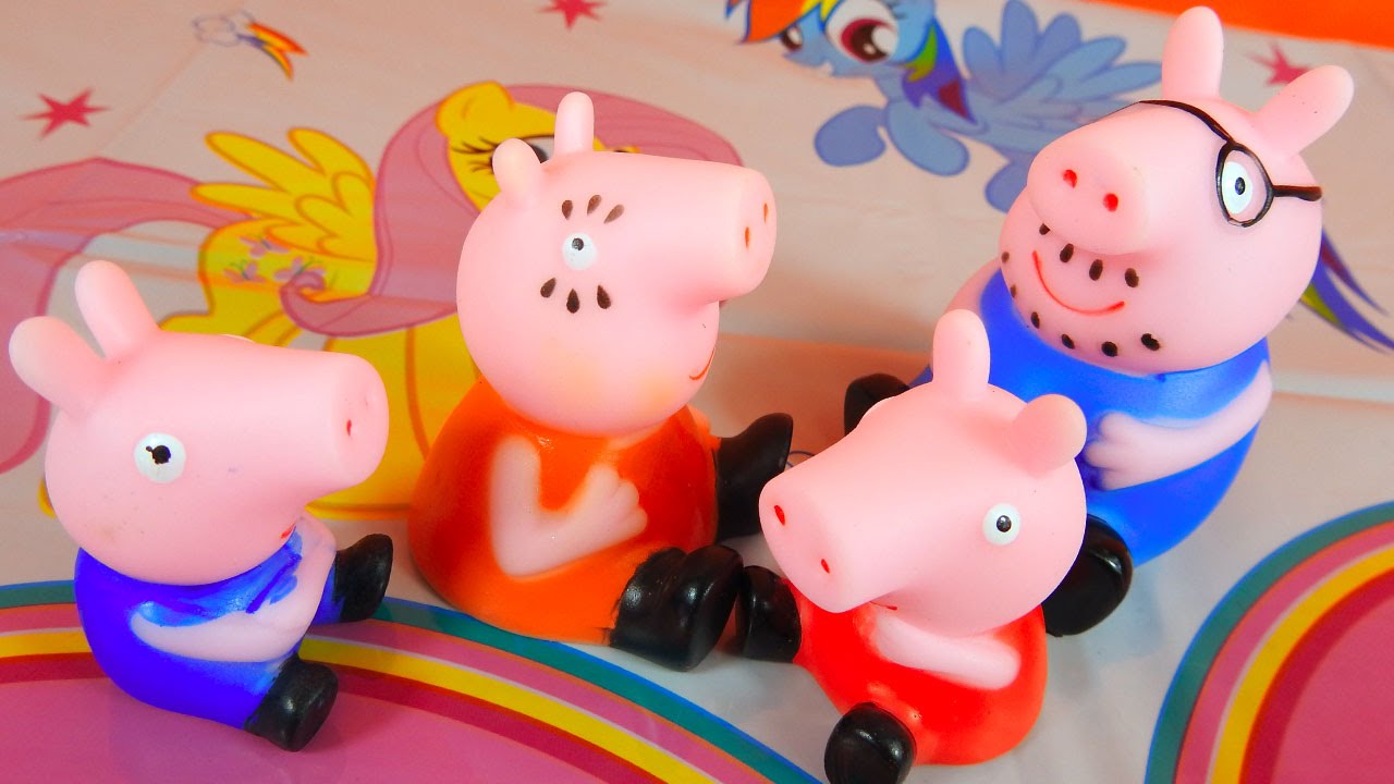 Peppa Pig video! Great pack with Pappa family! Toys for kids by ...