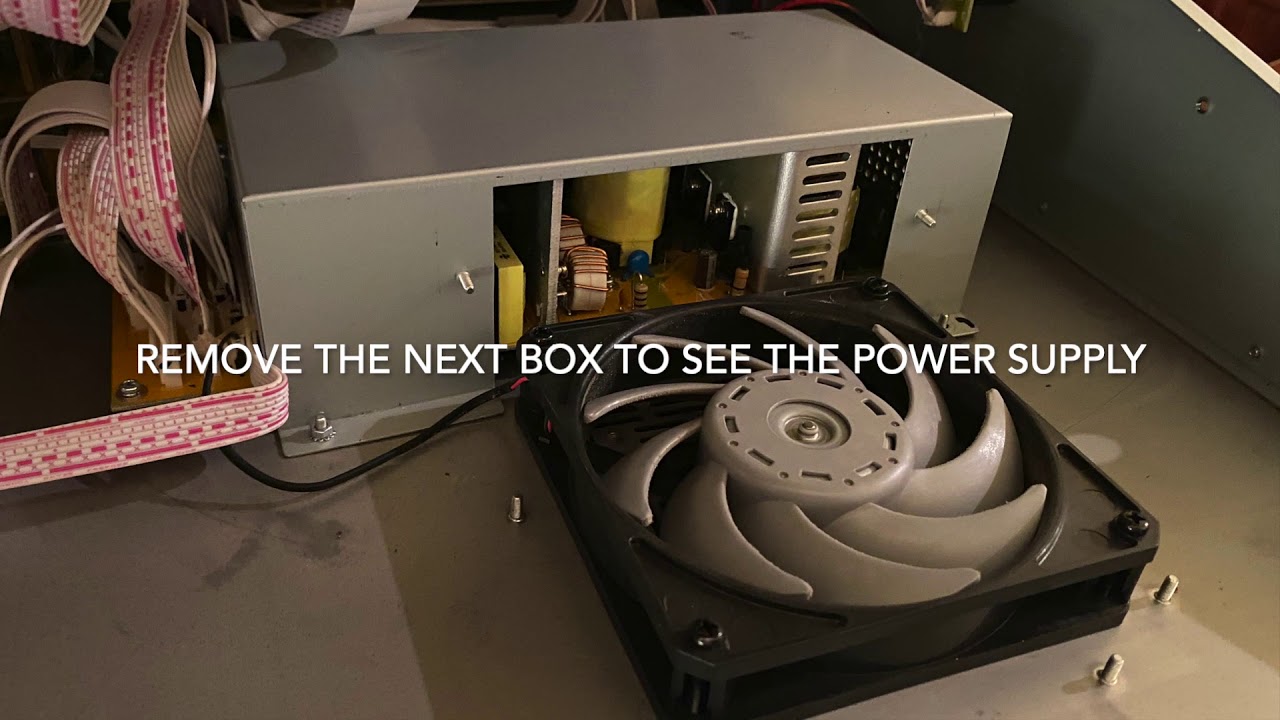 Behringer X32: How to replace a power supply - YouTube