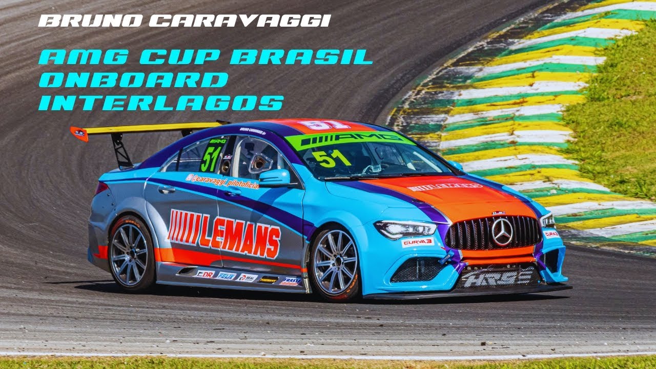 AMG CUP BRASIL CLA 45 ONBOARD INTERLAGOS I BRUNO CARAVAGGI 51 I ...