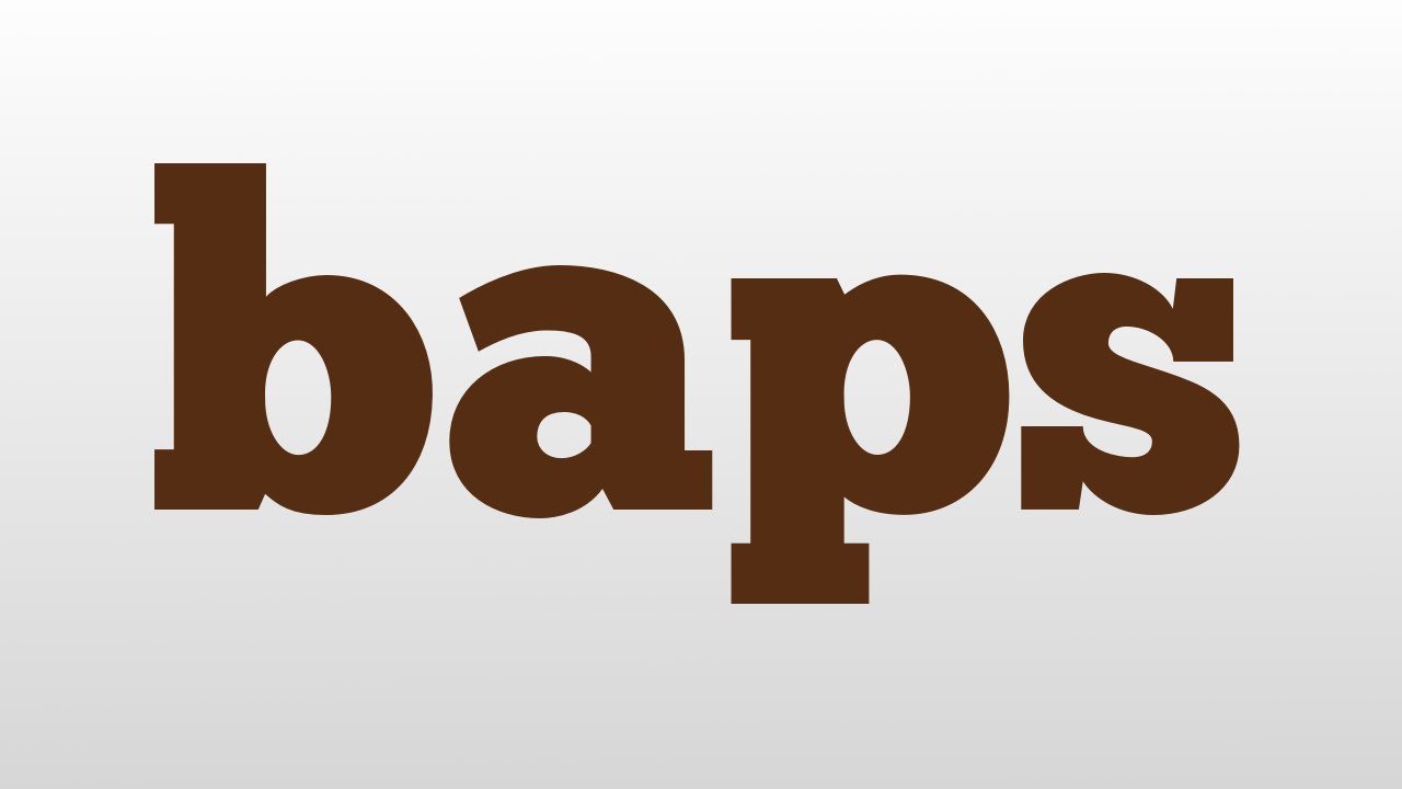 baps meaning and pronunciation - YouTube