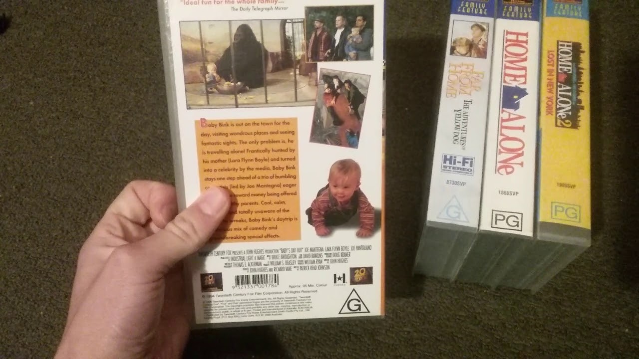 My 20th Century Fox Family Features VHS Collection - YouTube